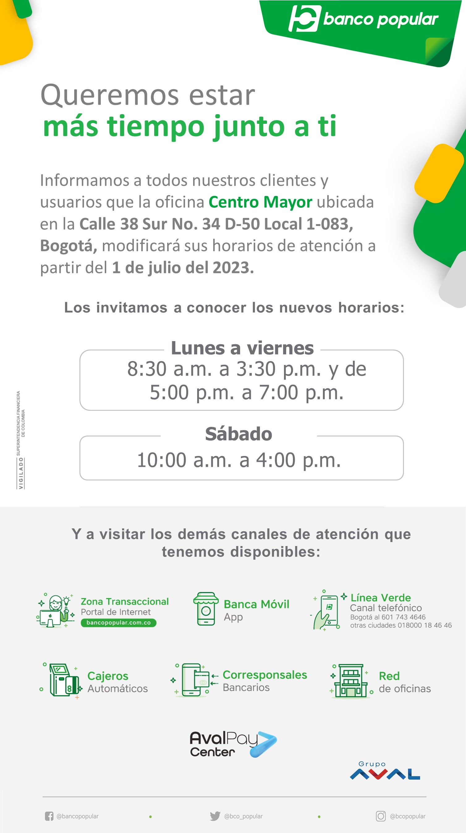 Novedades | Banco Popular