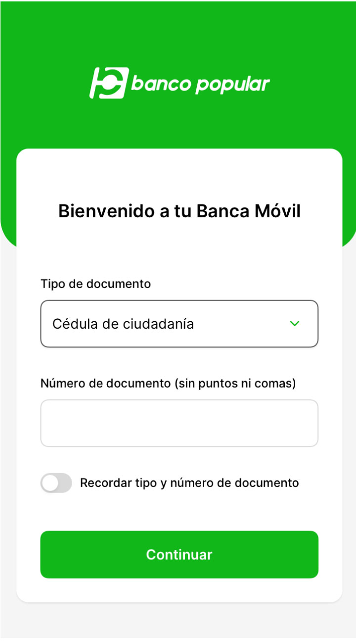Transferencias Banca Móvil